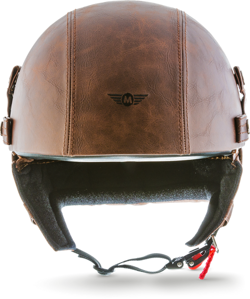 D22 „Leather Brown“ Braincap – MOTO Helmets®